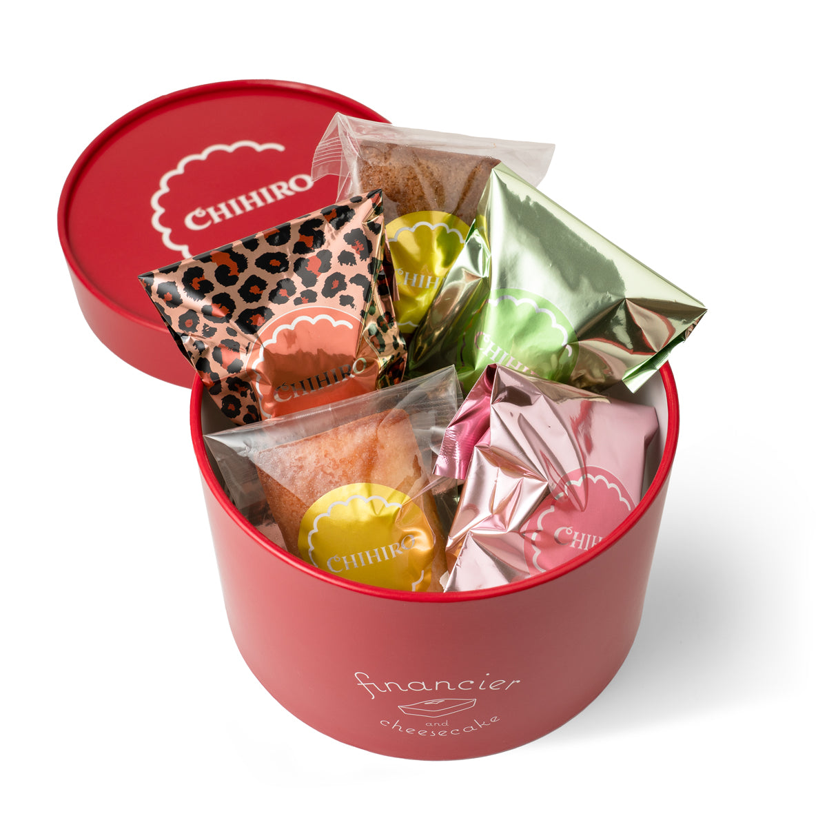 赤いギフトBOX（定番フィナンシェ5個） ｜DADACA Online Store