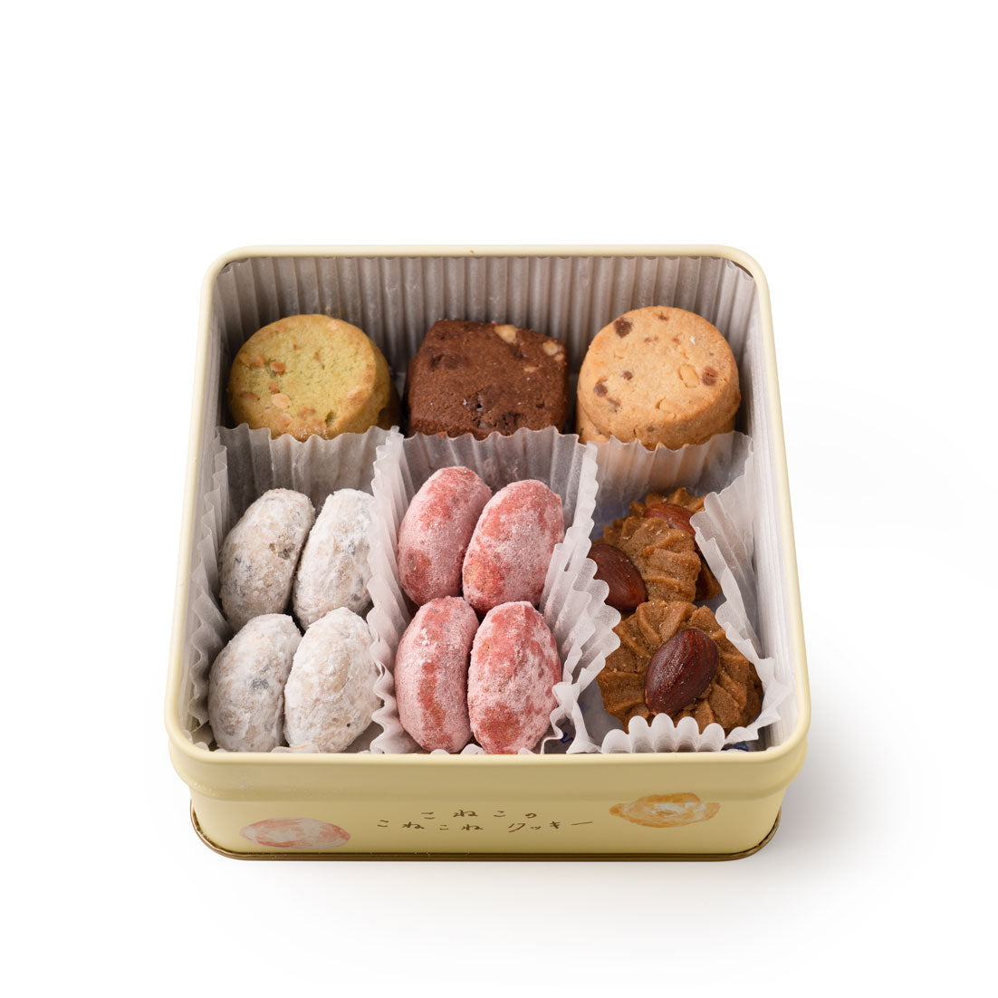 こねこのこねこねクッキー缶 Thank you ｜DADACA Online Store